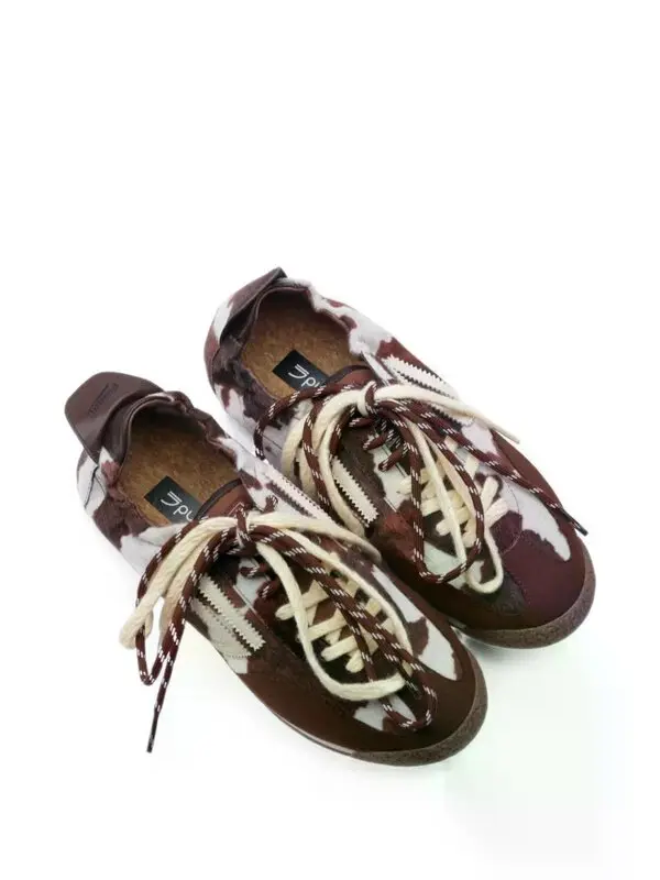 PURAAI Panther Cow-print Sneakers
