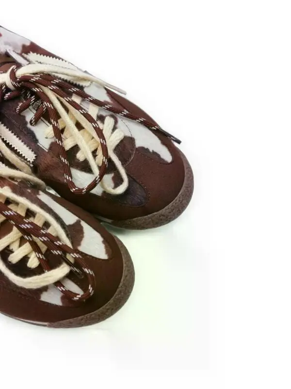 PURAAI Panther Cow-print Sneakers