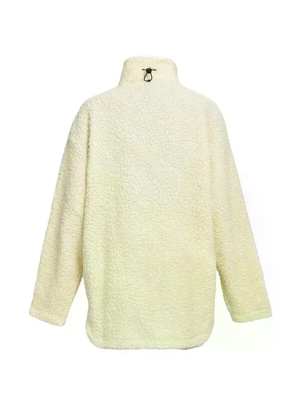 NAPA BY MARTINE ROSE Fleece Zip-up Jacket - White