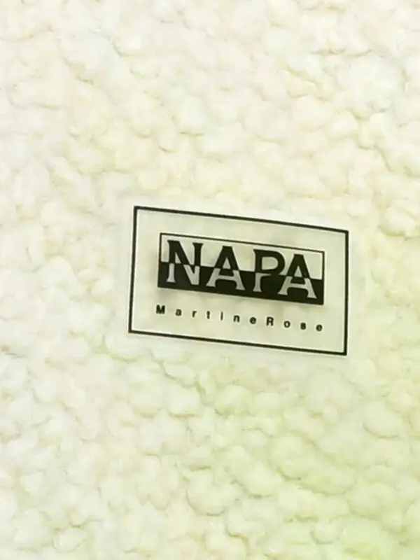 NAPA BY MARTINE ROSE Fleece Zip-up Jacket - White