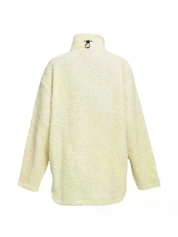NAPA BY MARTINE ROSE Fleece Zip-up Jacket - White