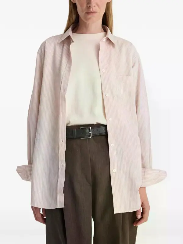 RÓHE Striped Button-down Shirt