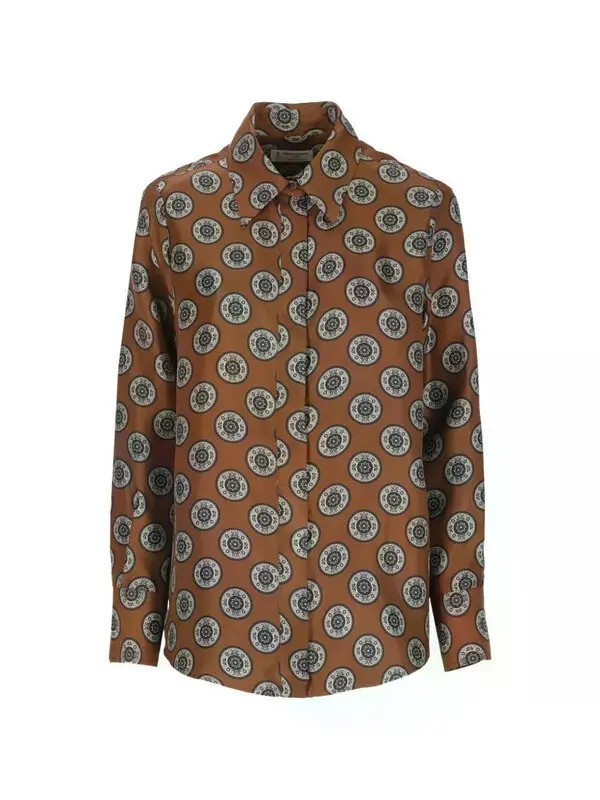 Alberto Biani Spherical-print Shirt