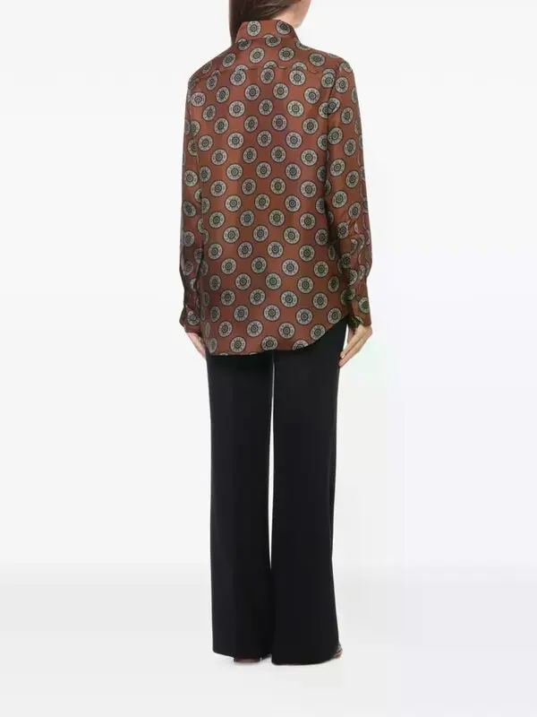 Alberto Biani Spherical-print Shirt