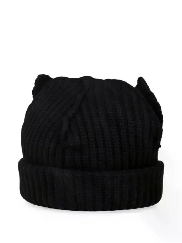 CHARLES JEFFREY Chunky-knit Ears Beanie Hat