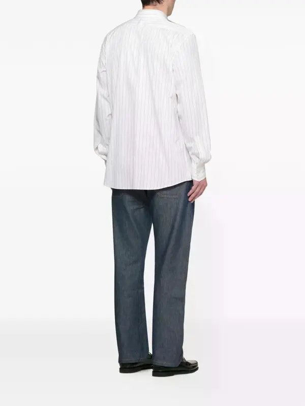 Moschino Shirt In Printed Cotton Poplin