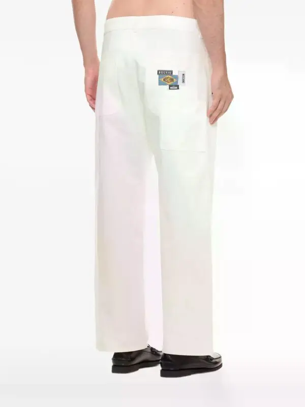 Moschino Logo-patch Jeans