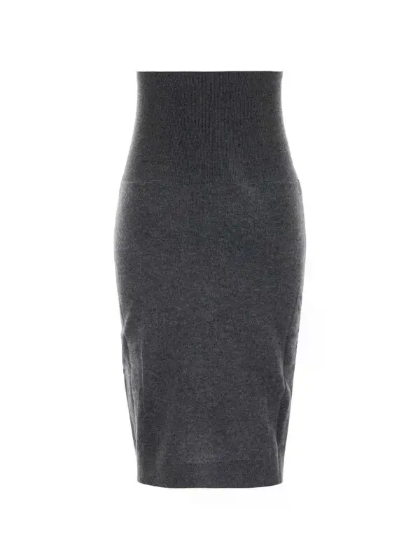 Stella McCartney Ribbed-knit Midi Skirt