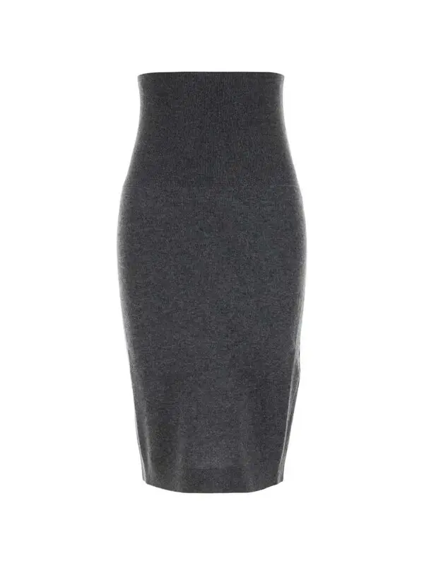 Stella McCartney Ribbed-knit Midi Skirt