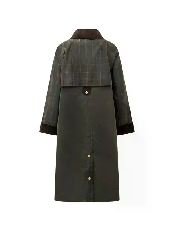 Barbour Kirklees Checked Waxed Jacket
