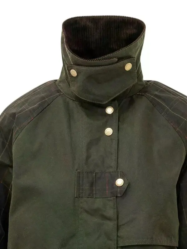 Barbour Kirklees Checked Waxed Jacket