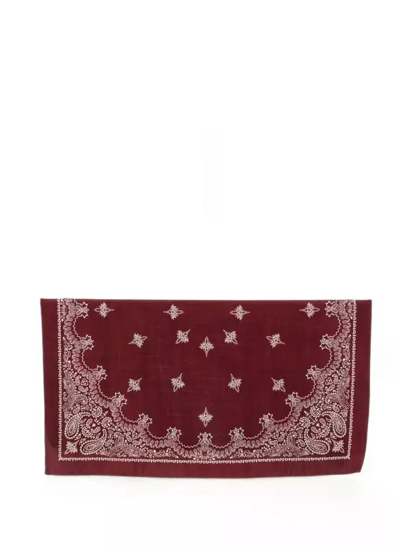 Destin Paisley-print Wool Scarf