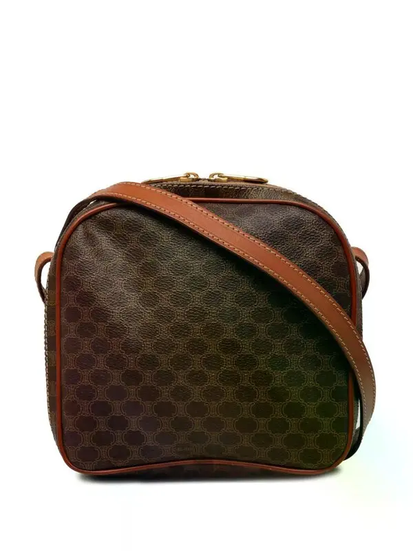 Celine Macadam Coated Canvas Crossbody Bag