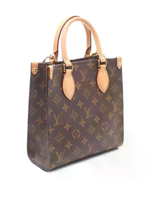 LOUIS VUITTON Monogram Sac Plat Bb Satchel