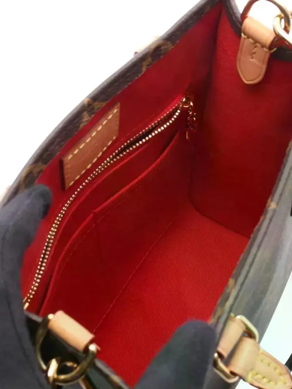 LOUIS VUITTON Monogram Sac Plat Bb Satchel