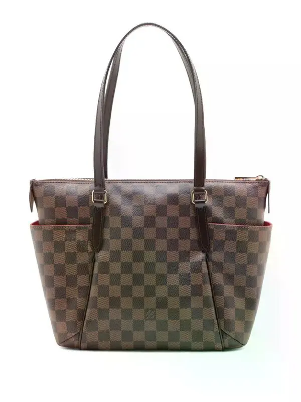 LOUIS VUITTON 2015 Damier Ebene Totally Pm Tote Bag - Brown