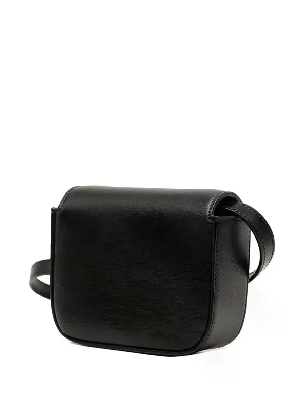 Celine Shiny Calfskin Triomphe Crossbody Bag