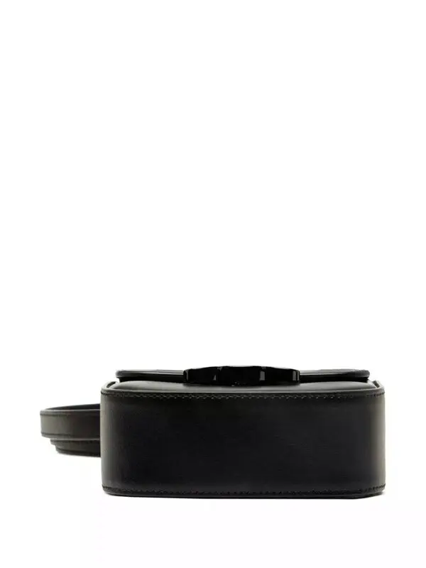 Celine Shiny Calfskin Triomphe Crossbody Bag