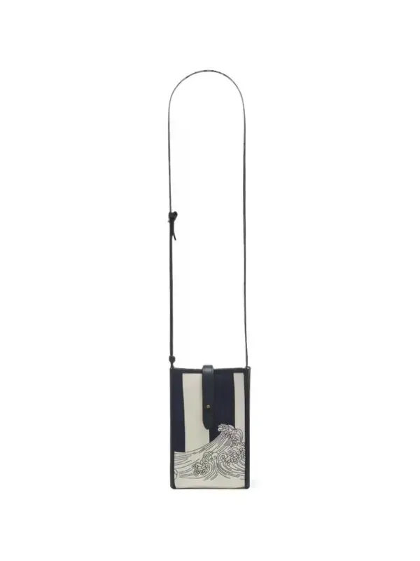 INOUI EDITIONS Mini Poseidon Caprice Crossbody Bag - Blue
