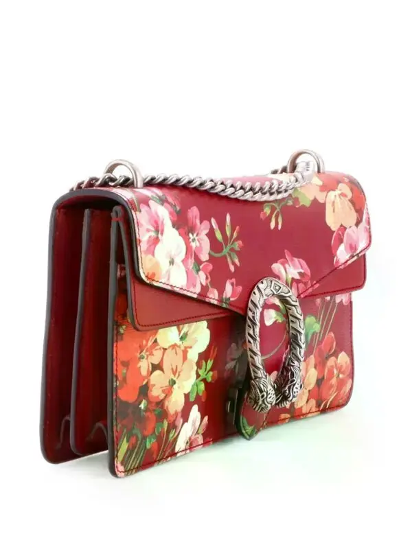 Gucci Dionysus Blooms Print Leather Shoulder Bag