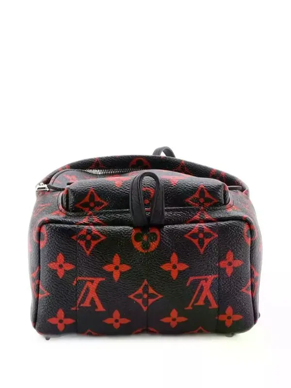 LOUIS VUITTON Palm Springs Limited Edition Monogram Infrarouge Mini Backpack - Black