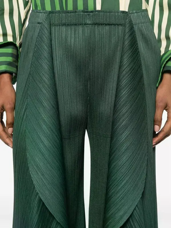 Issey Miyake Pleated Draped Trousers