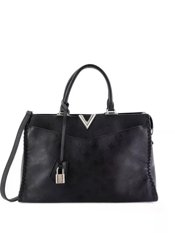 LOUIS VUITTON Very Zipped Monogram Leather Tote Bag