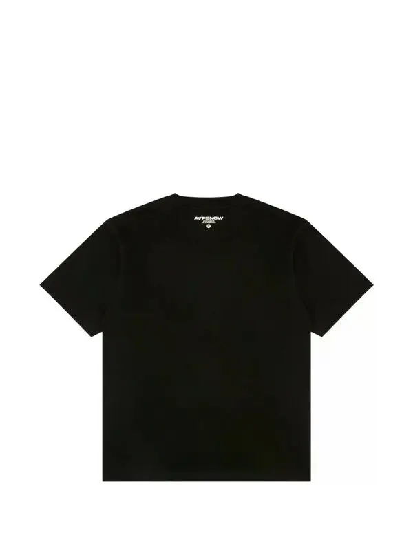 AAPE BY *A BATHING APE Moonface Embroidered T-shirt
