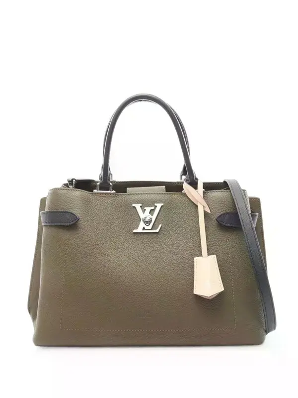 LOUIS VUITTON 2019 Rock Me Day Laurier Noir Tote Bag - Green