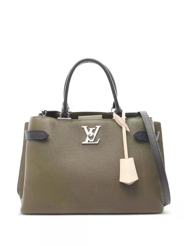 LOUIS VUITTON Rock Me Day Laurier Noir Tote Bag - Green