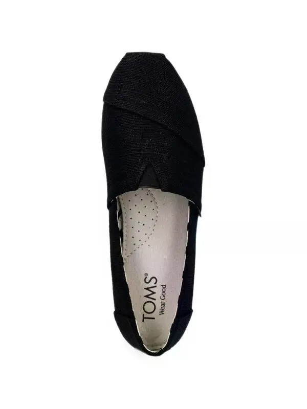 Toms Alpargata Slip-on Espadrilles - Black