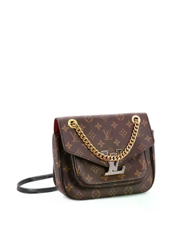 LOUIS VUITTON Passy Handbag Monogram Canvas Crossbody Bag