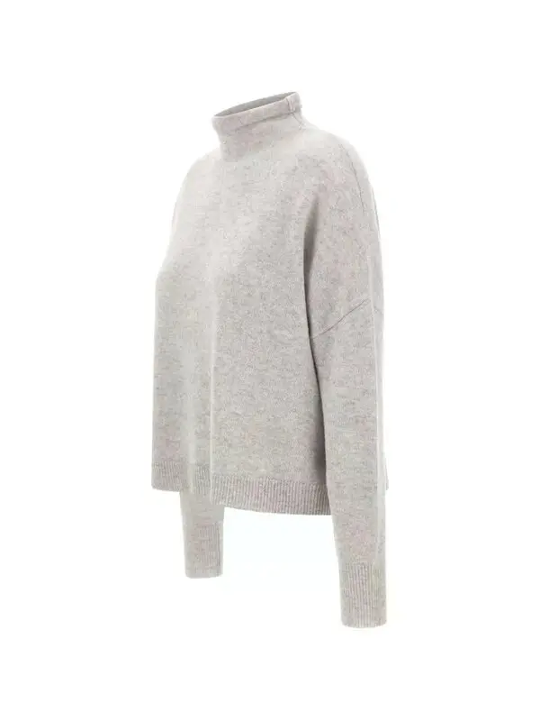 Hemisphere Cashmere Mélange High-neck Sweater