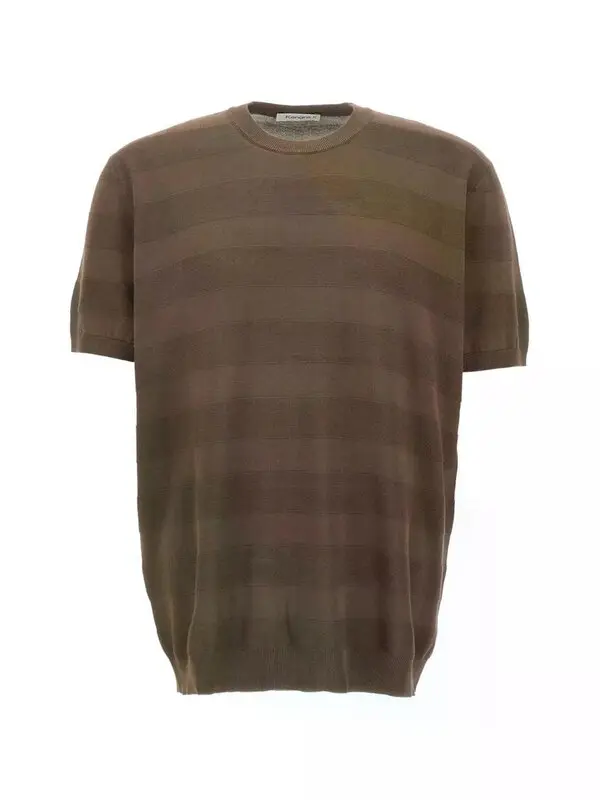 KANGRA Striped Short-sleeve T-shirt