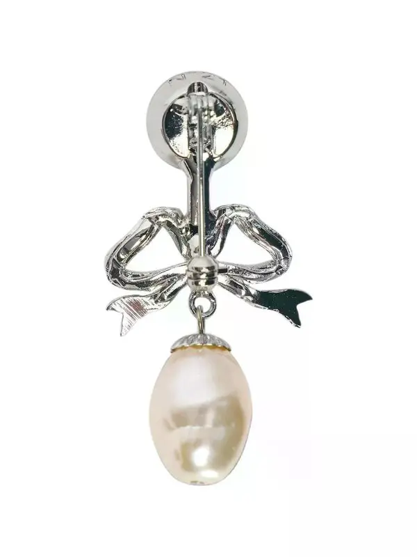N°21 Bow-detail Drop Brooch