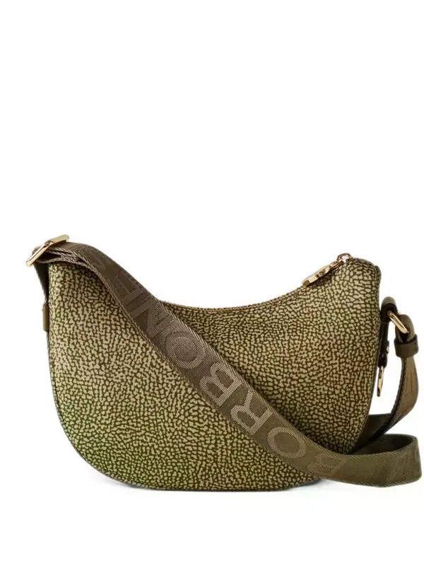Borbonese Mini Luna Textured Shoulder Bag