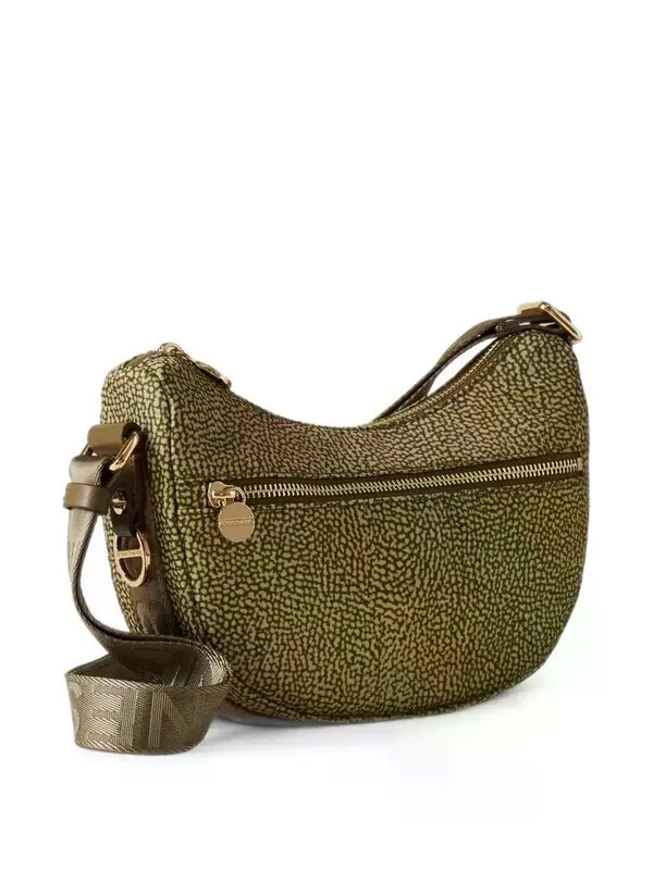 Borbonese Mini Luna Textured Shoulder Bag