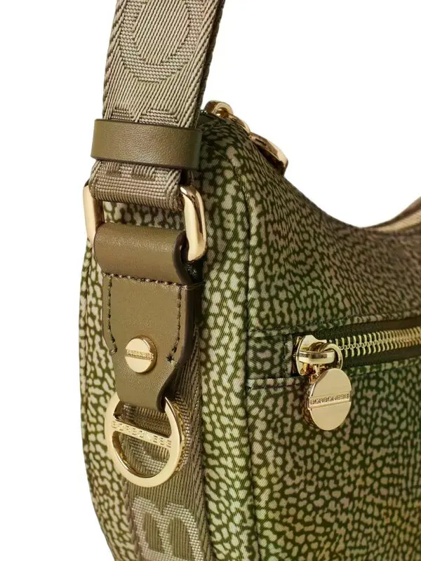 Borbonese Mini Luna Textured Shoulder Bag