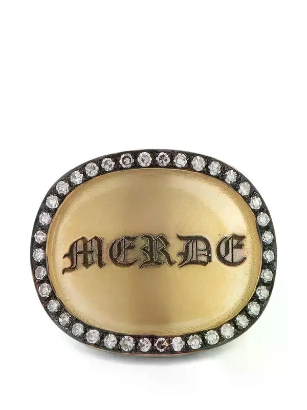 SYLVA & CIE Merde Diamond Ring - Gold