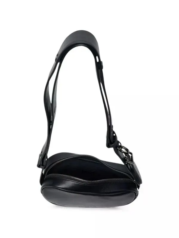 WOOYOUNGMI Asymmetric Leather Messenger Bag