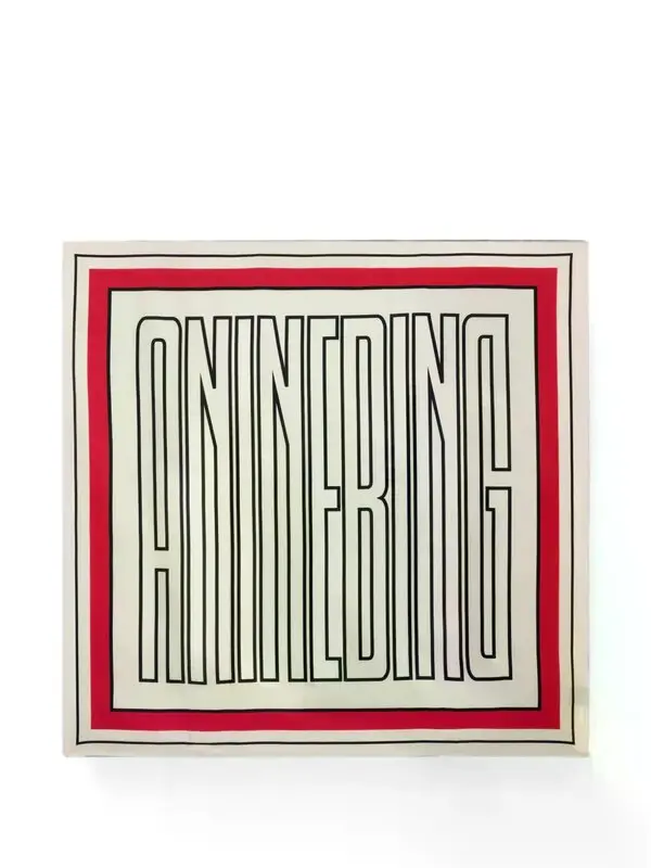 ANINE BING York Scarf - Red
