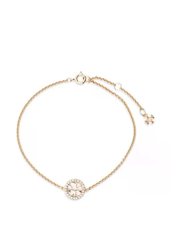 Tory Burch Icon Pavé Chain Bracelet