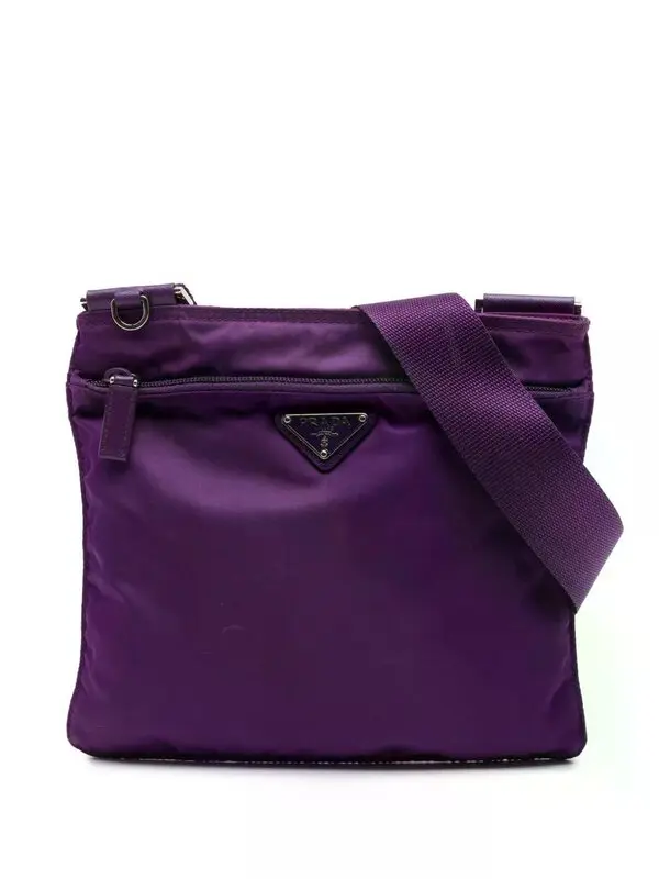 Prada Tessuto Zip Top Crossbody Bag