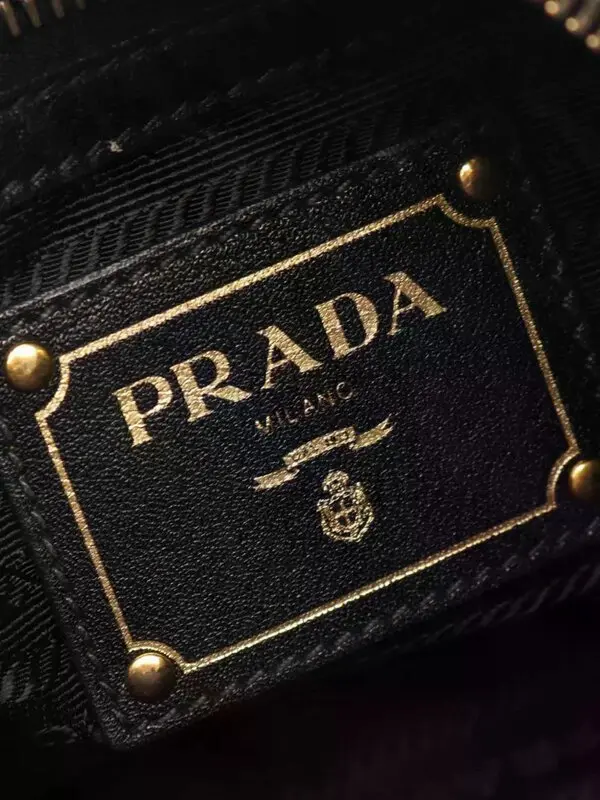 Prada Vitello Daino Zip Top Hobo Bag
