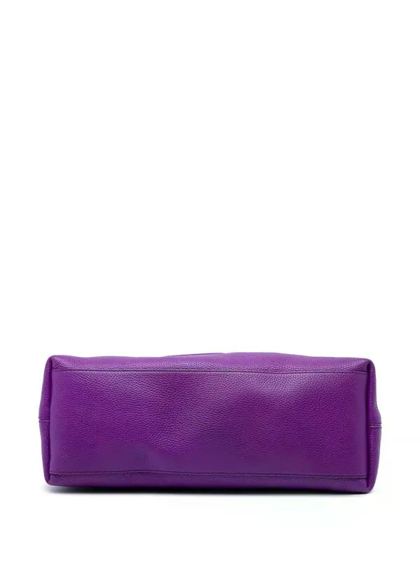 Gucci Calfskin Soho Chain Tote Bag - Purple