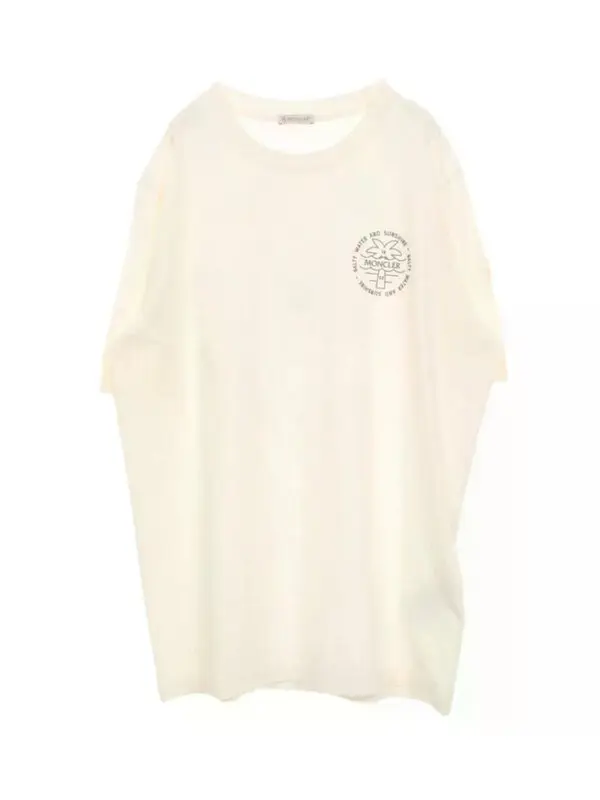 Moncler 2010s Palm Tree Print T-shirt