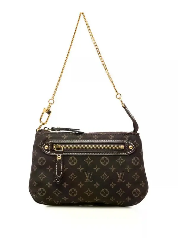 LOUIS VUITTON Monogram Pochette Accessories - Brown