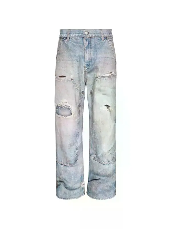 Andersson Bell Distressed Trompe-l'œil Jeans