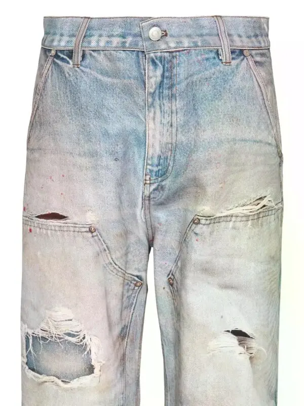 Andersson Bell Distressed Trompe-l'œil Jeans
