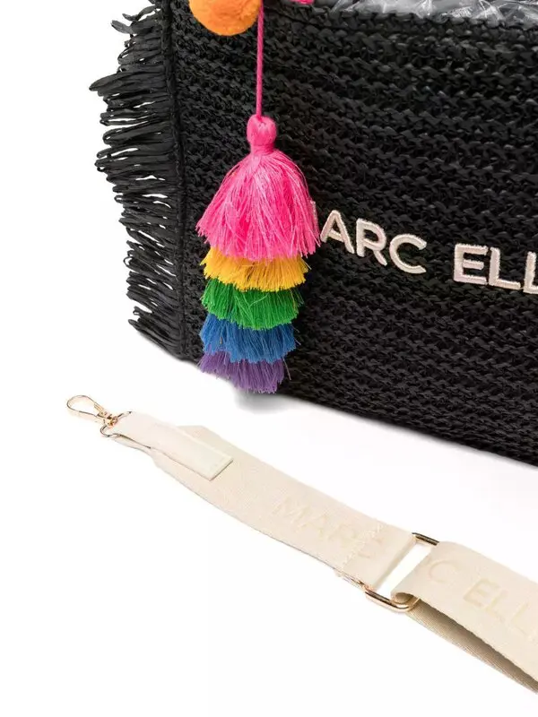 MARC ELLIS Buby Fringe-trimmed Tote Bag